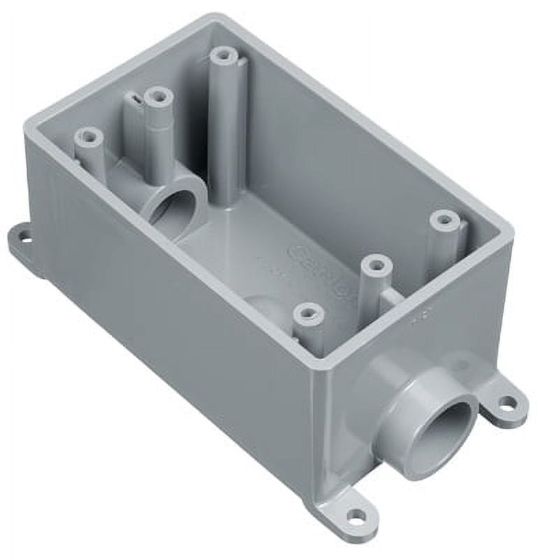 1/2" PVC Field Service Continuous Box For Through Terminations Sin, Each - Walmart.com