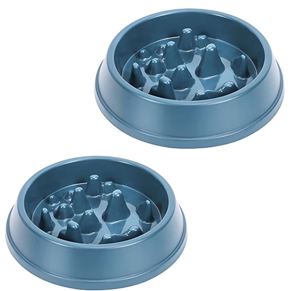 1/2 Pack Slow Feeder Dog Bowl, Anti-Chocking Slower Feeding Dog Cat ...