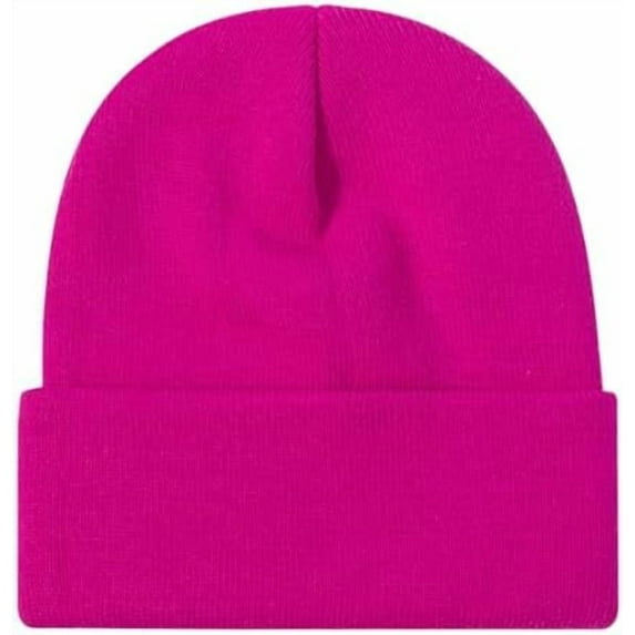 1&2 Packs Beanie for Men Women Men's Beanie Hat Acrylic Knit Cuff ...
