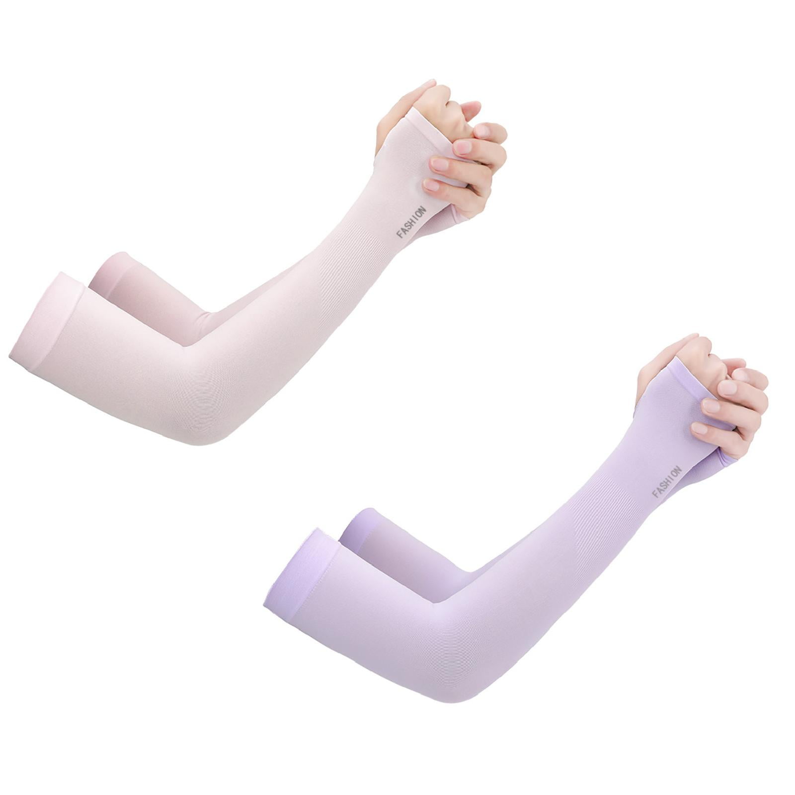 1/2 Pairs Arm Sleeves for Men & Women Arm Sleeves Sun Sleeves Arm Cover ...