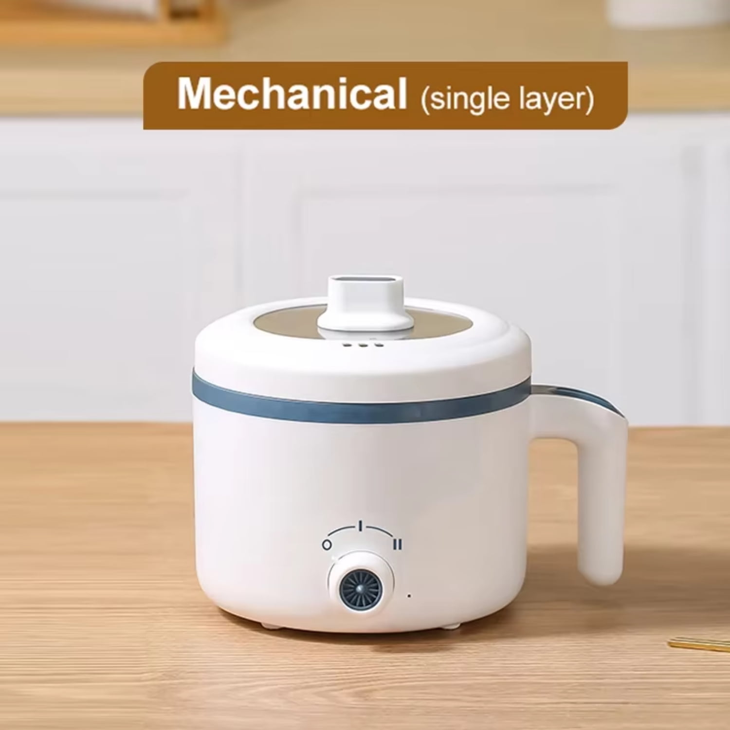 1-2 People Rice Cooker Single Double Layer 220V Multi Non-Stick Smart ...