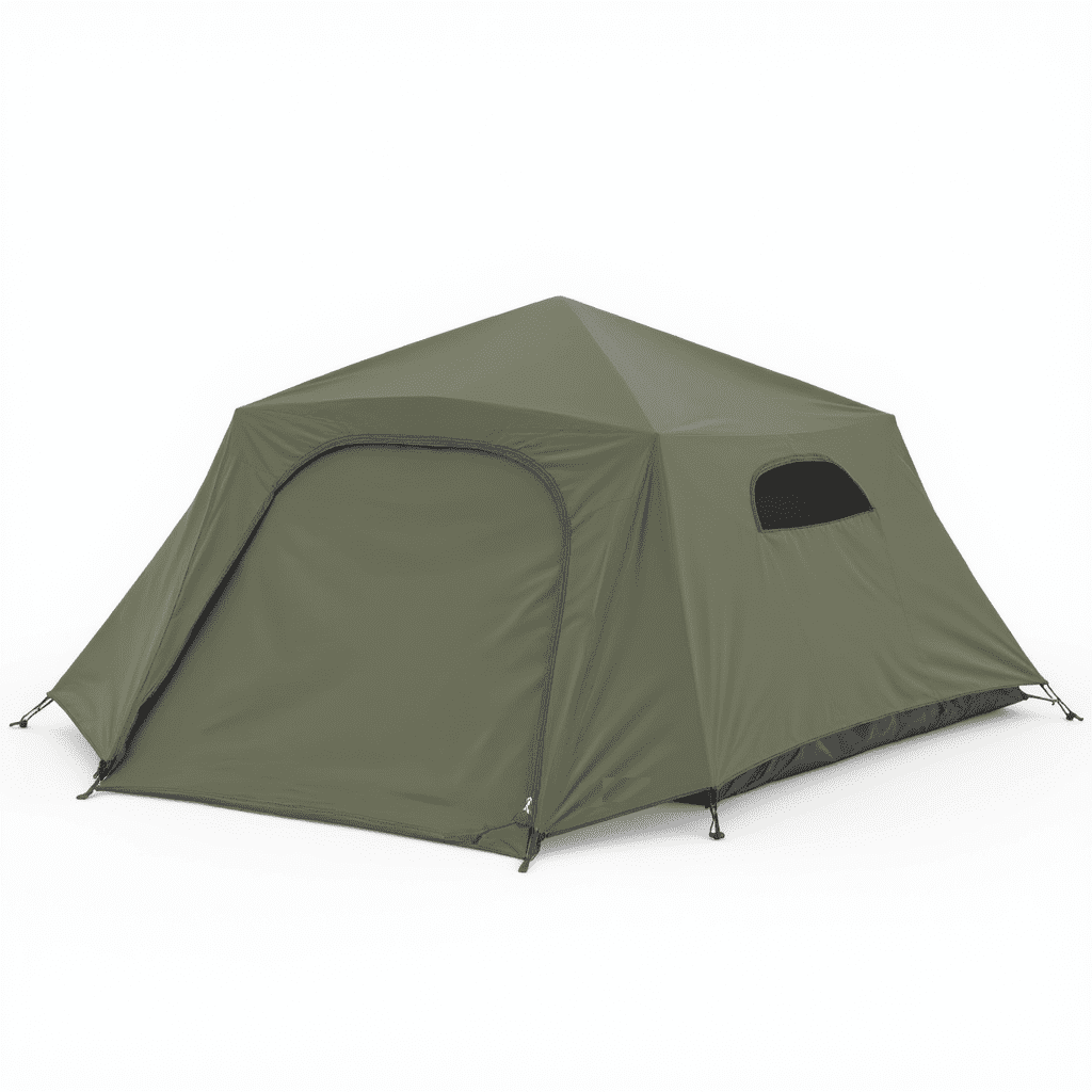 1-2 Person Camping Tent - Double Layer Waterproof Portable Tent with 2 ...