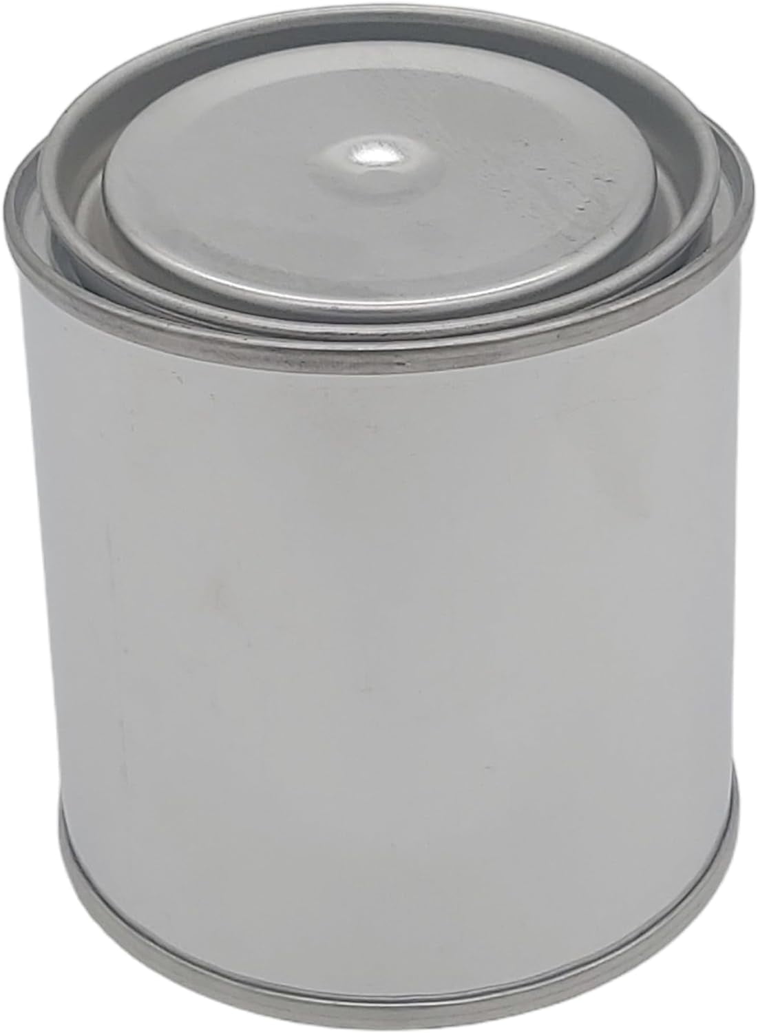 1/2 Pint Size Metal Paint Cans with Lids, 1-Cup Capacity Empty Unlined ...