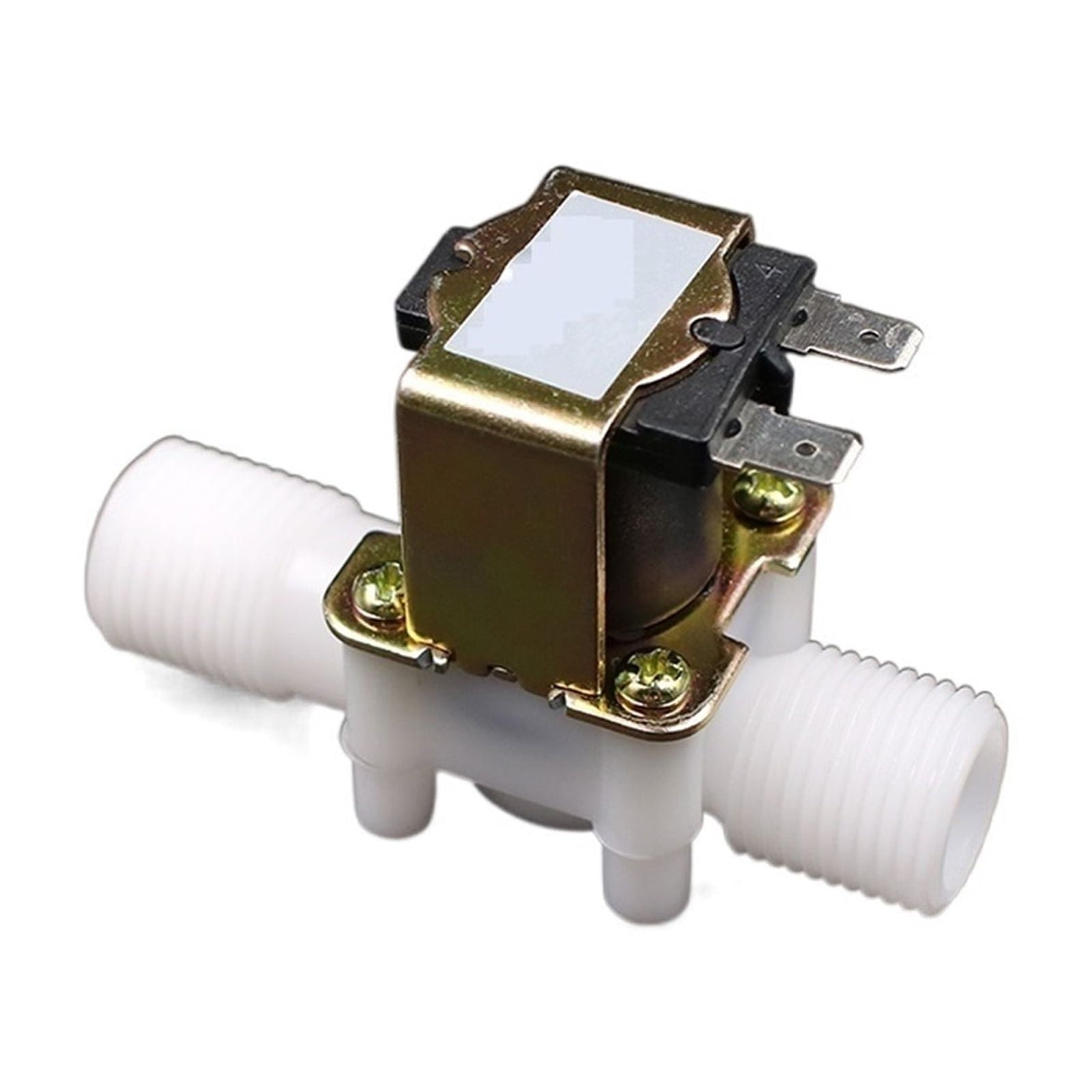 1/2" Plastic Solenoid Valve 12V 24V Magnetic Washing Machine Dispenser ...