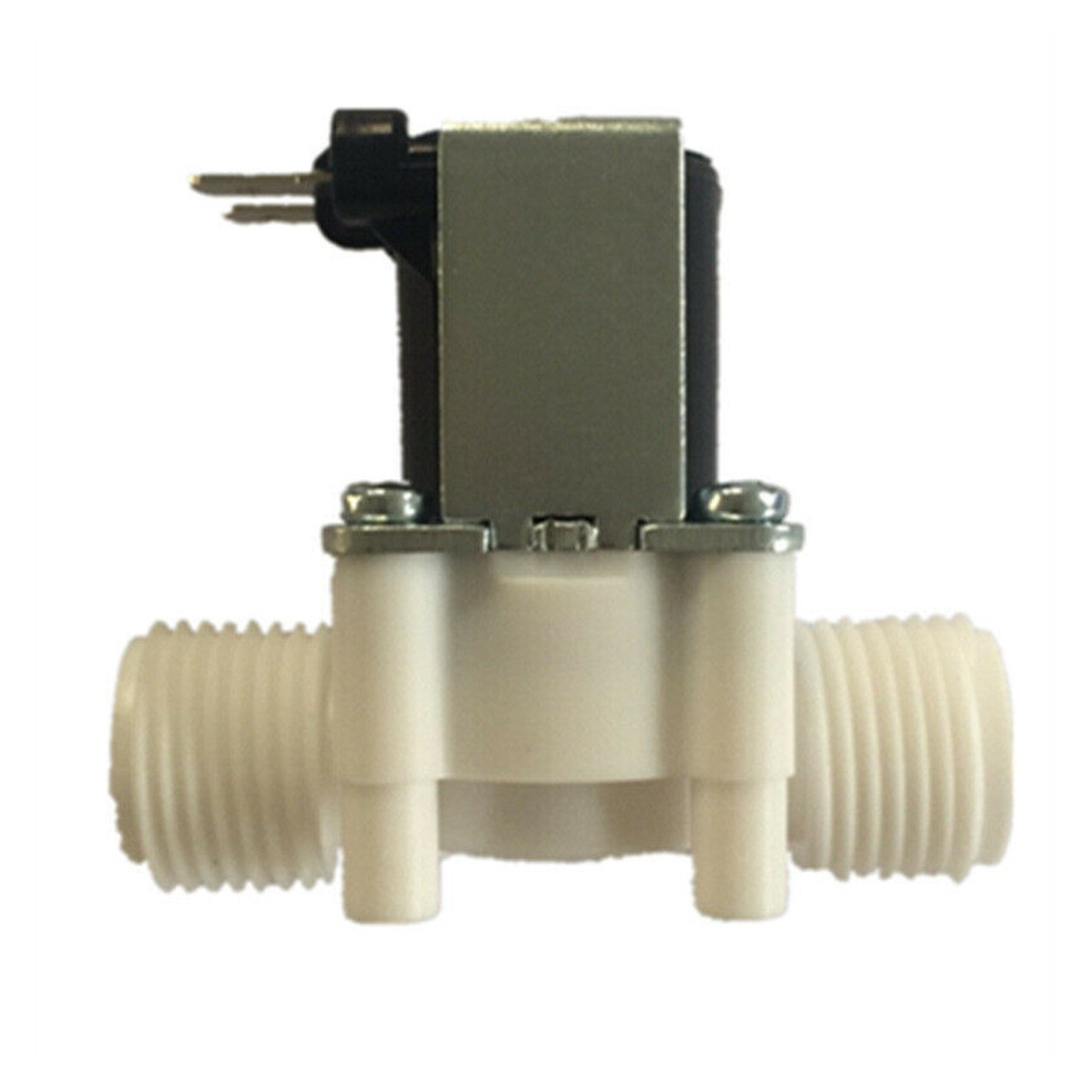 1/2" Plastic Solenoid Valve Magnetic Washing Machine Dispenser Water ...