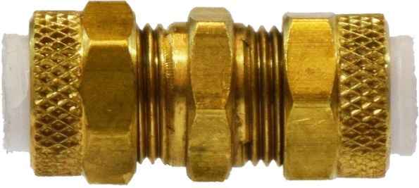 1/2 Poly-Flo Union, Flareless, Brass Fittings - Walmart.com