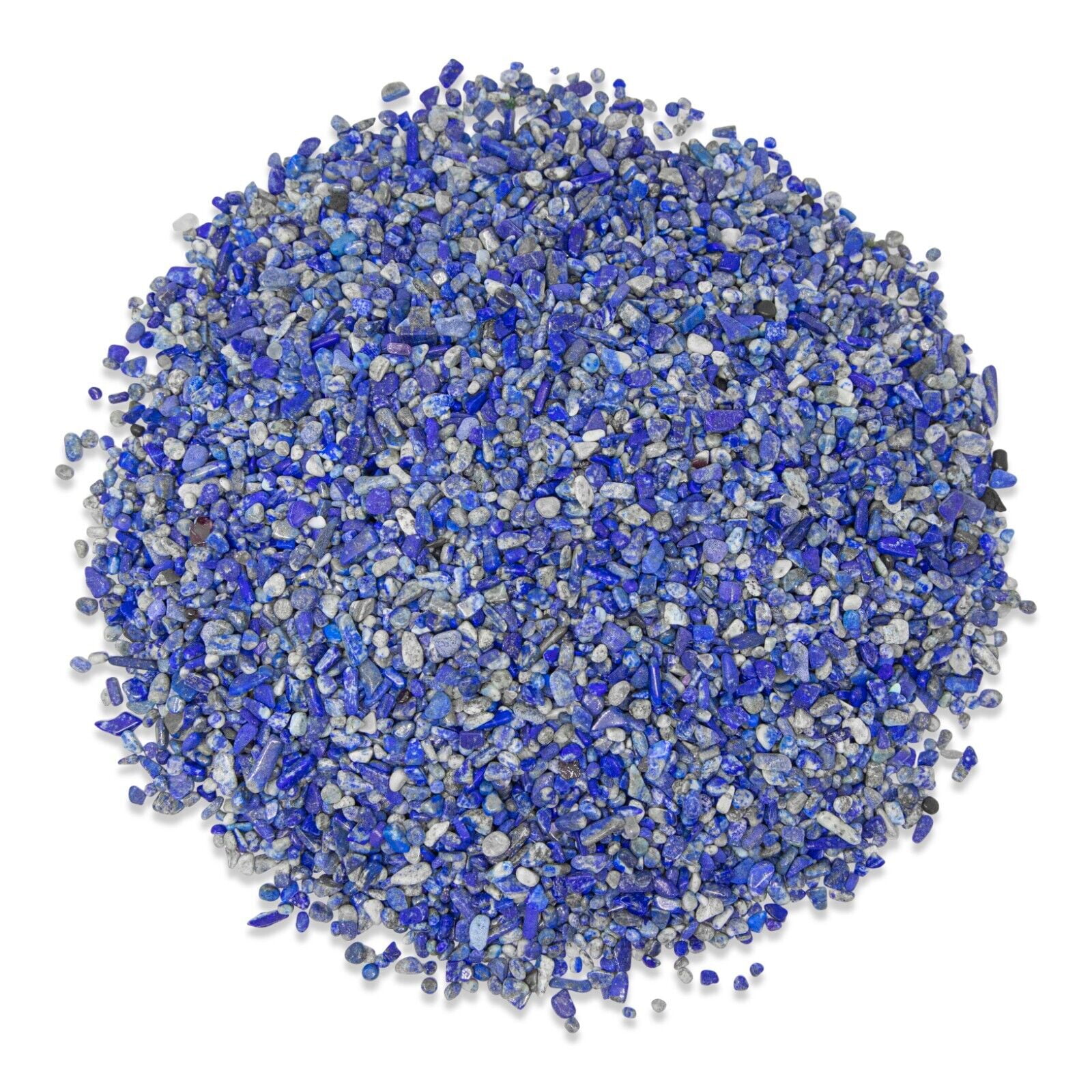 1/2 Pound Tumbled Lapis Crystal Chips Bulk Gemstone Undrilled Beads ...
