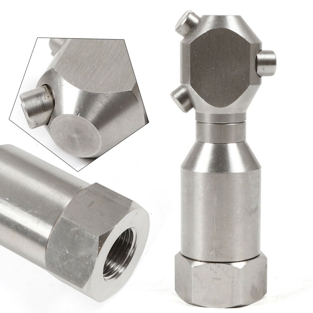 1/2'' Pressure Washing Nozzle Quick Washer Drain Sewer Cleaning Pipe ...