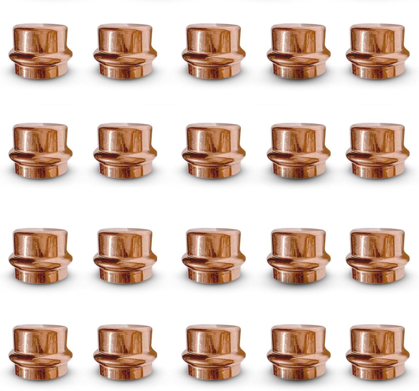 1/2" ProPress Fitting Copper Cap – Zero Lead Stop End Plumbing Tool ...