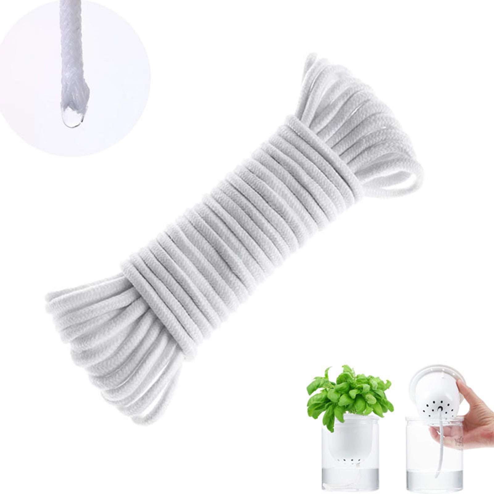 1/2 Roll Self Watering Rope Soft Good Air Permeability No Pilling ...