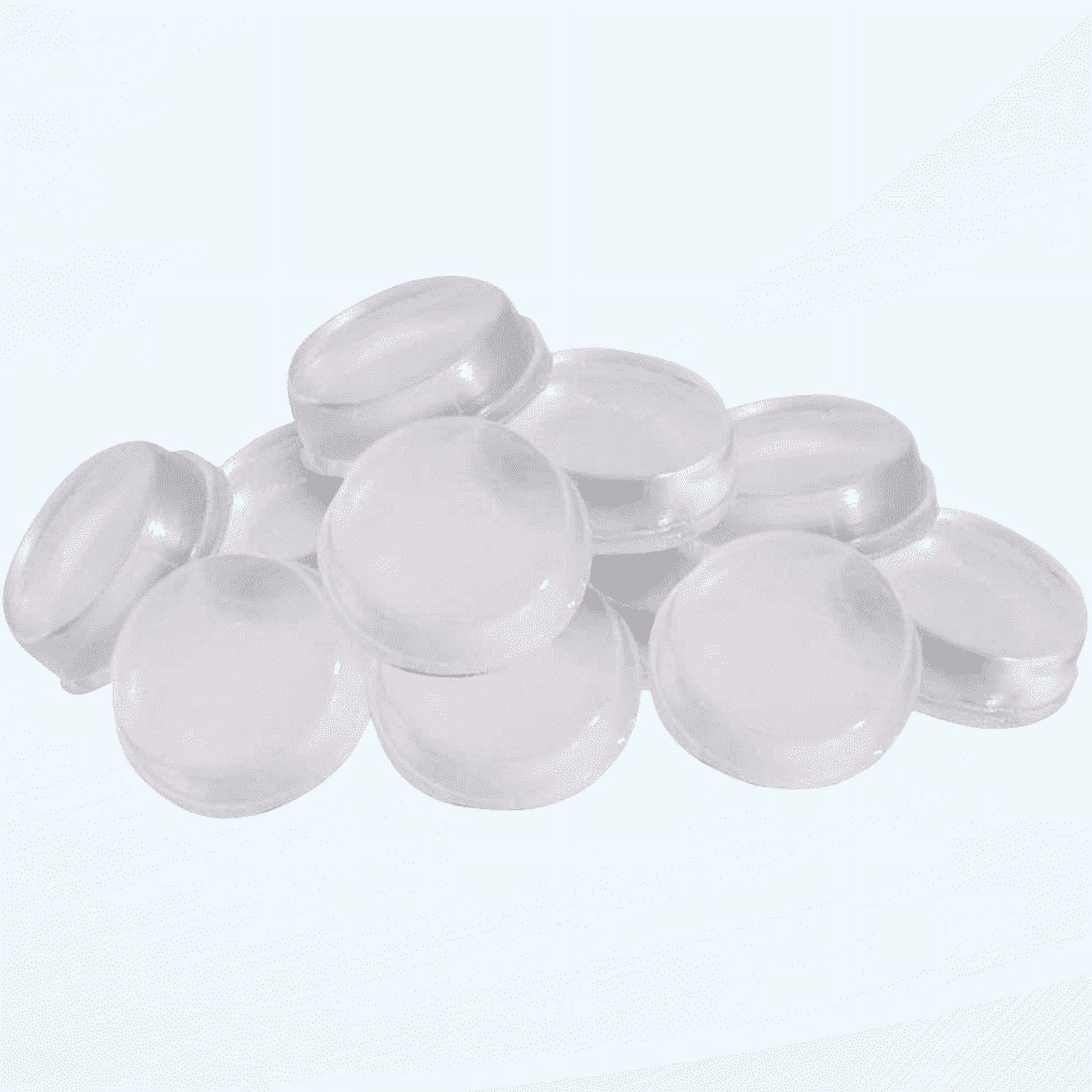 1/2" Round Self Stick Cabinet Bumper Pads to Dampen Sound and Protect ...