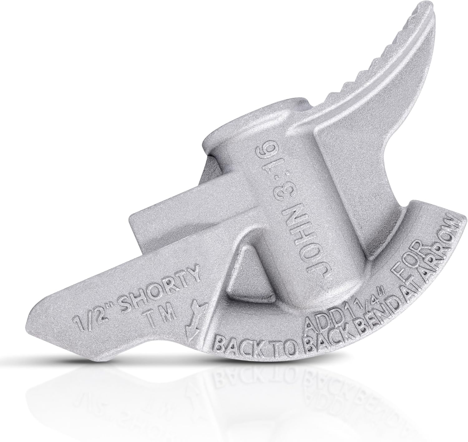 1/2" SHORTY -Half Inch, 1/2" aluminum EMT short bender with 3/4" inner ...