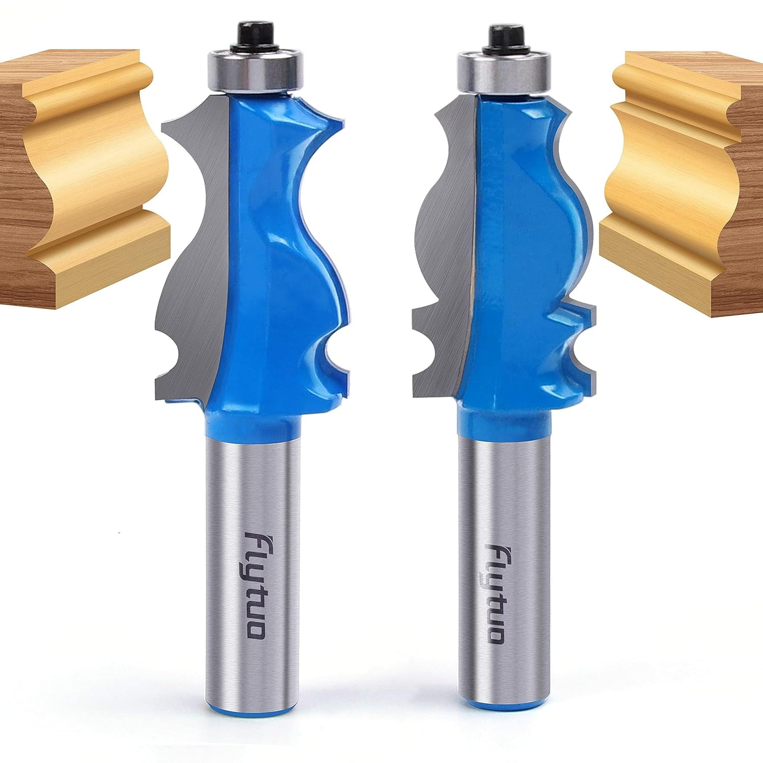 1/2 Shank Architectural Molding Router Bit Set, Classical Corner ...