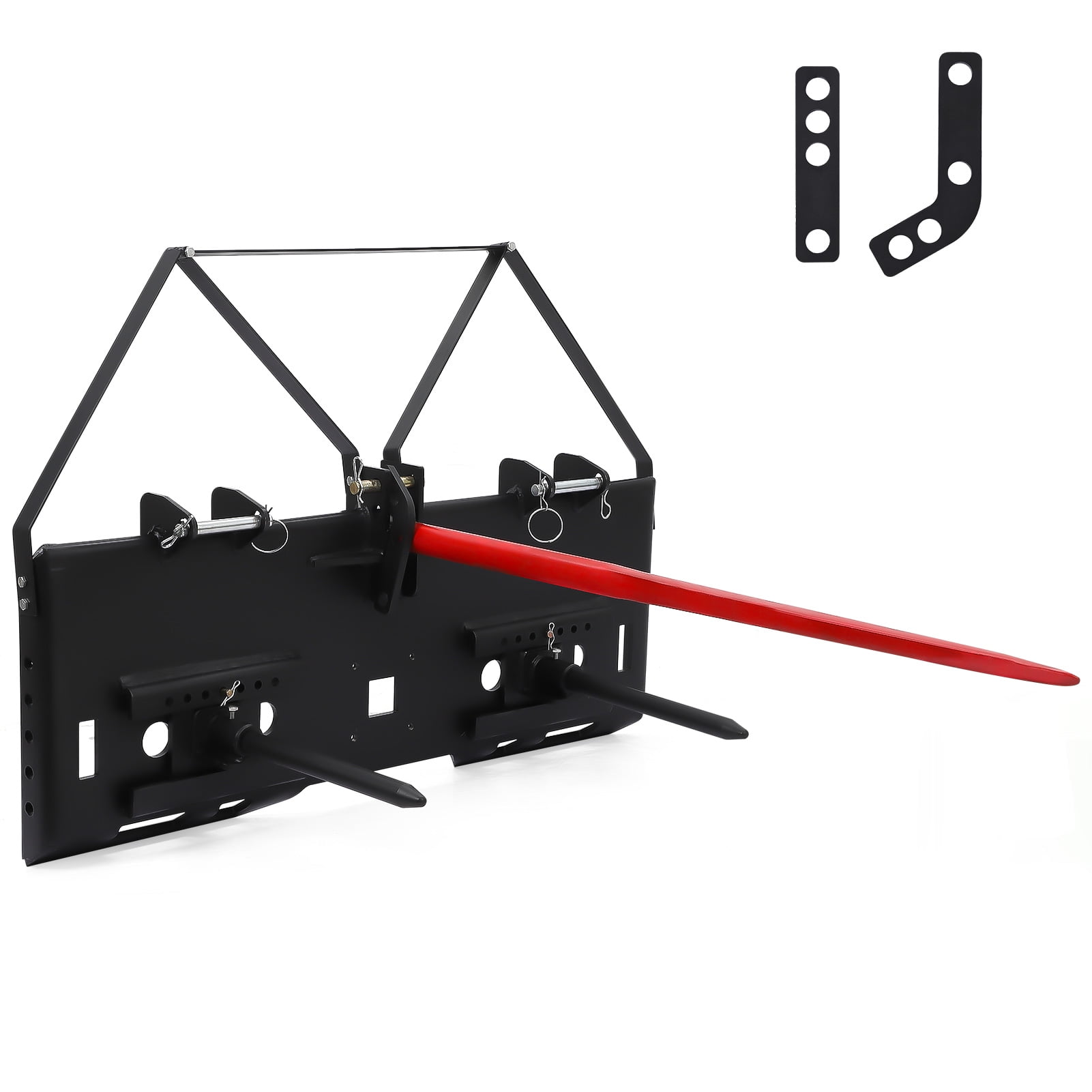 1/2" Skid Steer Attachment Plate, Rate 5,000 LB, Universal Quick Attach ...