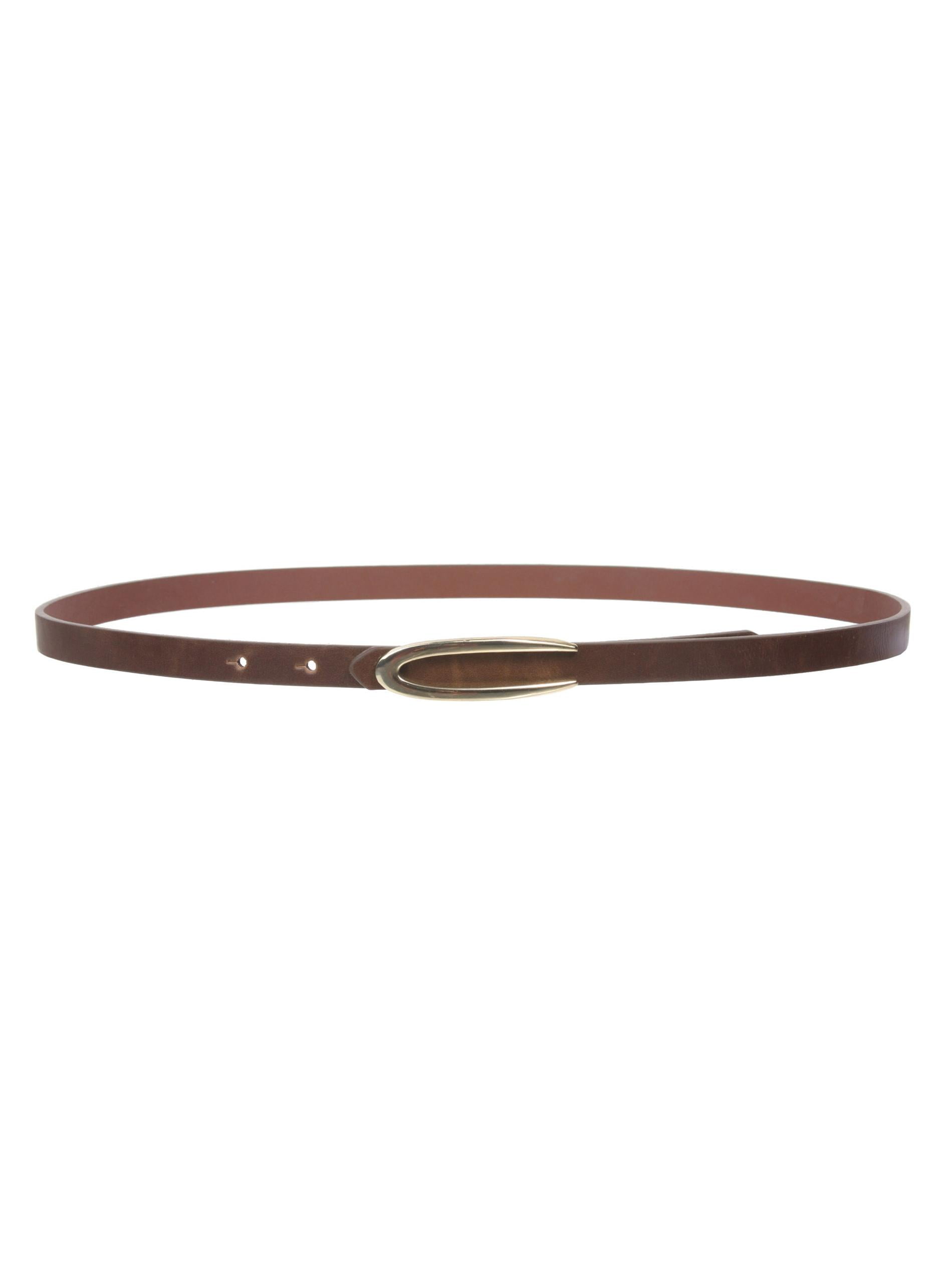 1/2" Skinny Faux Leather Fashion Belt - Walmart.com