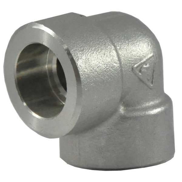 Manufacturer Varies 1/2" Socket Weld 316 SS 90 Degree Elbow 2UB25 ...