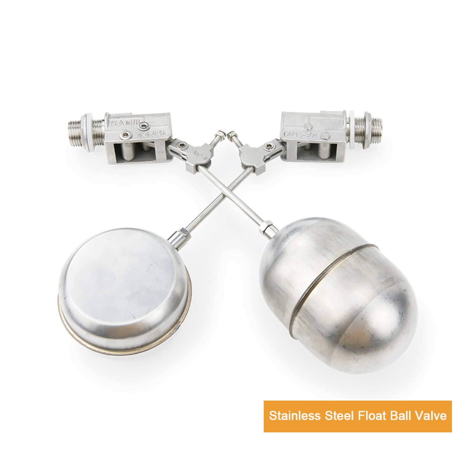 1/2" Stainless Steel 304 Water Tank Float Ball Valve,DN15 High ...