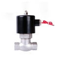 1/2" Stainless Steel Steam Solenoid Valve Water Valve 220 Acid And ...