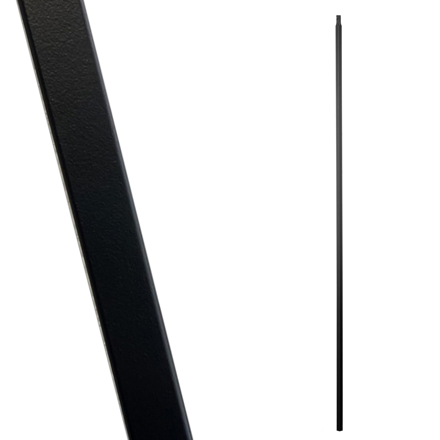 1/2" Stair Railing Wrought Iron Balusters (Contractor 30-Pack) Plain ...