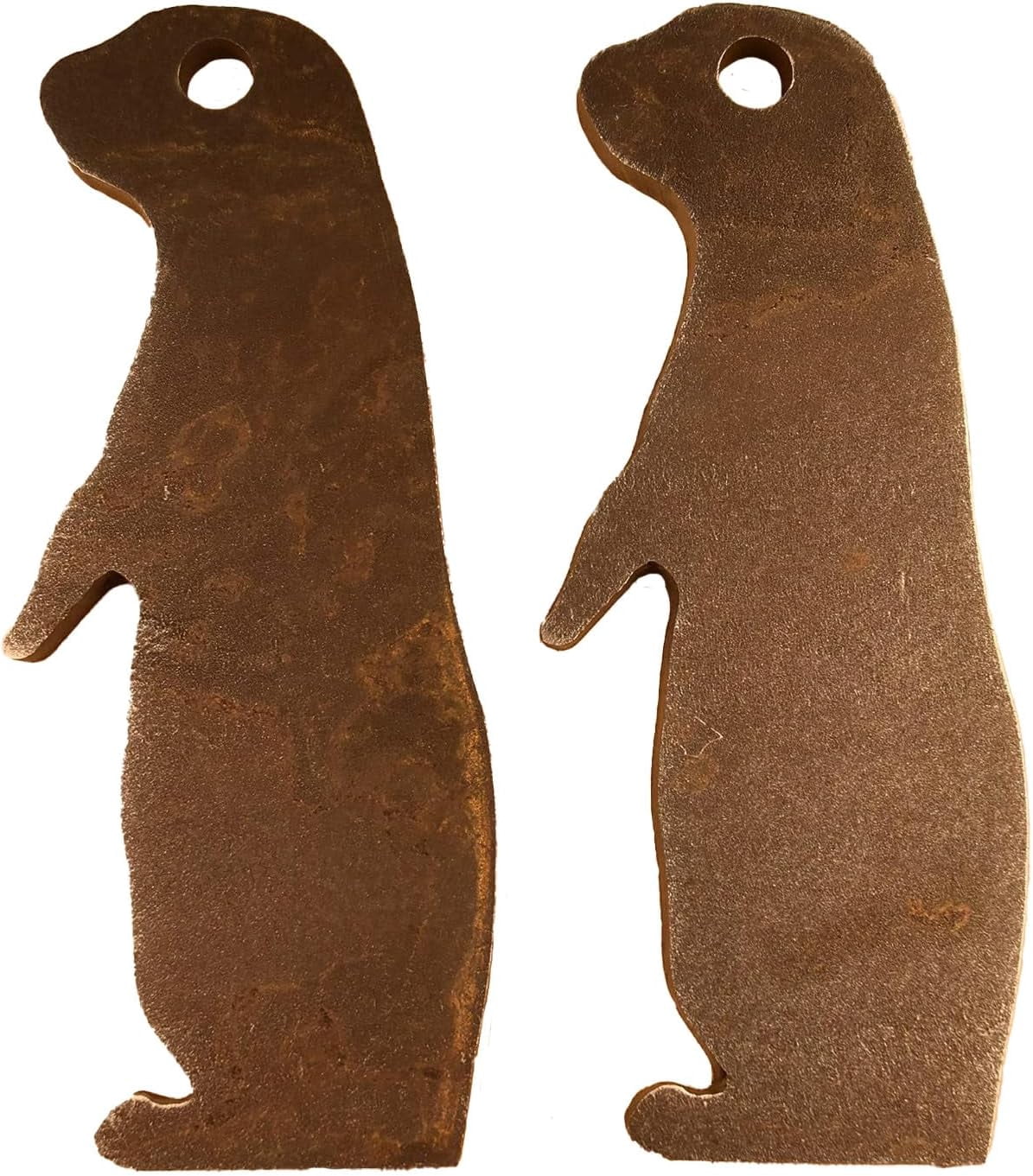 1/2" Thick AR500 Steel Shooting Targets 4”x11” Prairie Dog 2pc Set ...