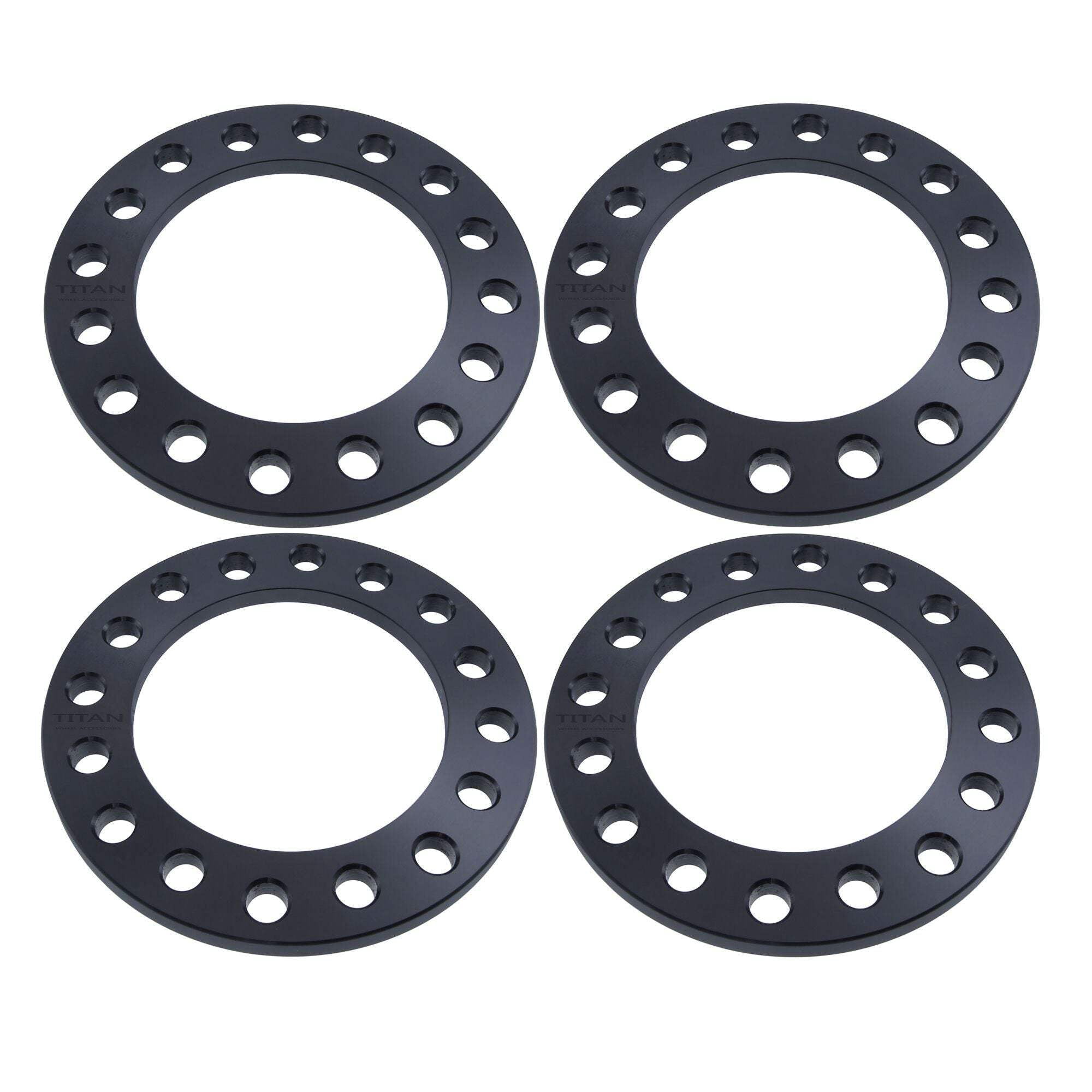 1/2" Titan Wheel Spacers for Ford F250 F350 Chevy GMC Sierra Silverado ...