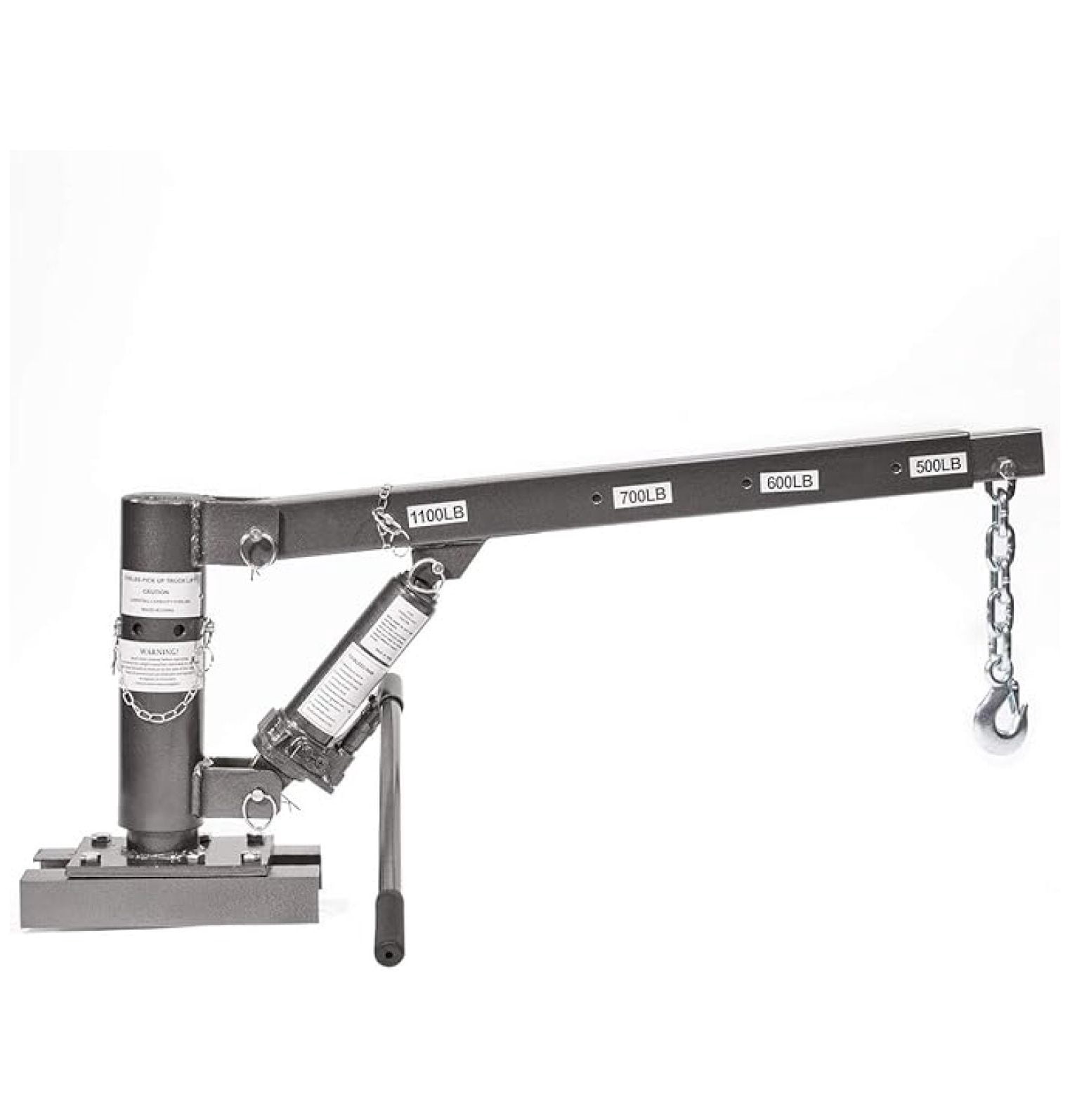 1/2 Ton Capacity Pickup Truck Extra Hoist Lift Load Jib Telescopic ...