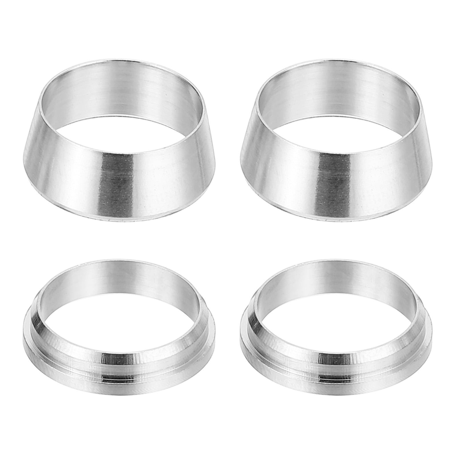 1/2" Tube OD 316 Stainless Steel Compression Tube Fitting Sleeve, 2 ...
