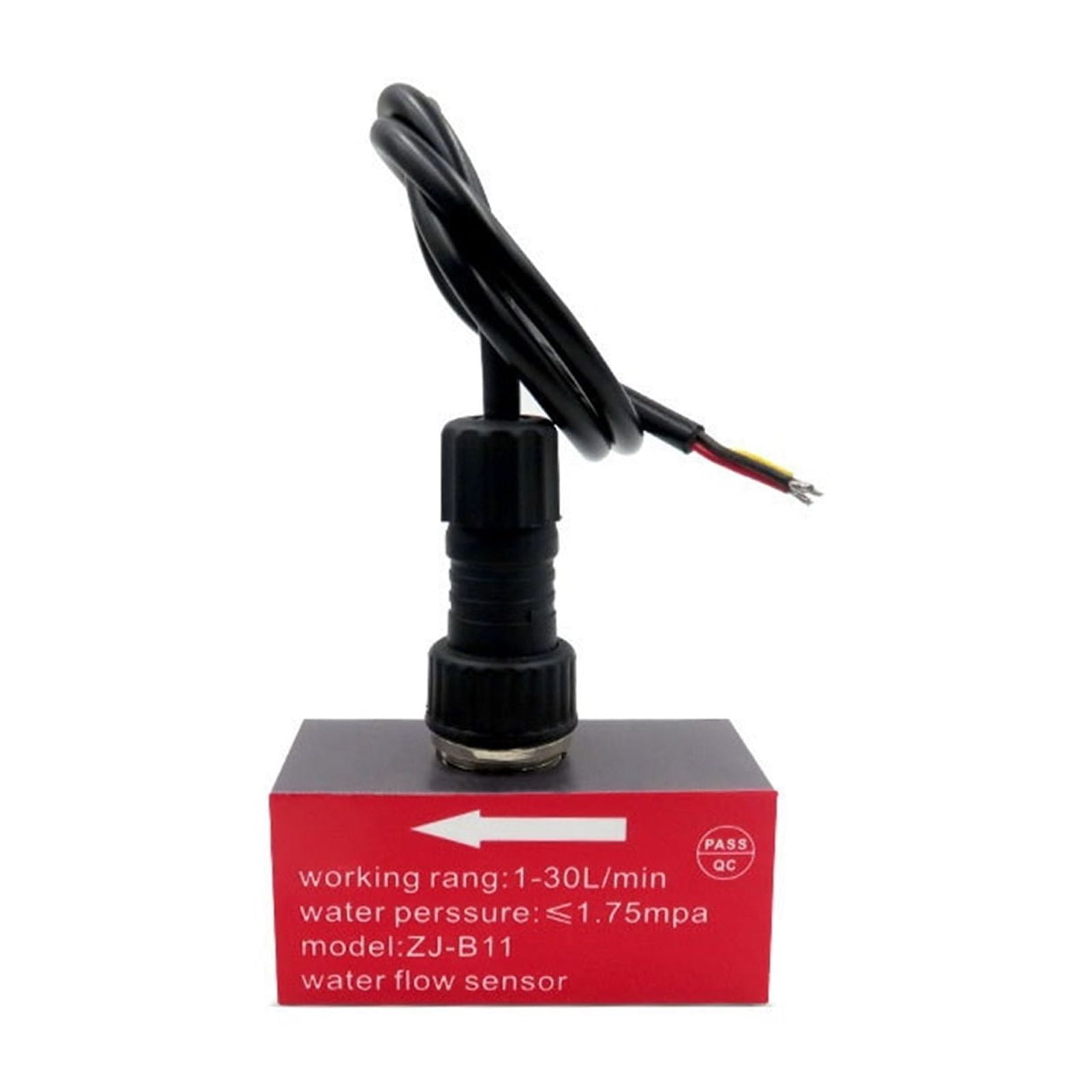 1/2" Water Flow Sensor, 1.75Mpa High Precision Flowmeter, Internal ...