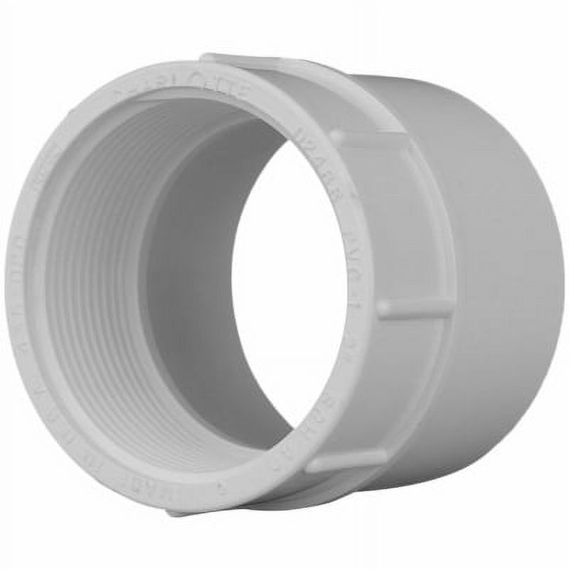 1/2" White Slip x Thread Female Adapter, pack of 25 - Walmart.com