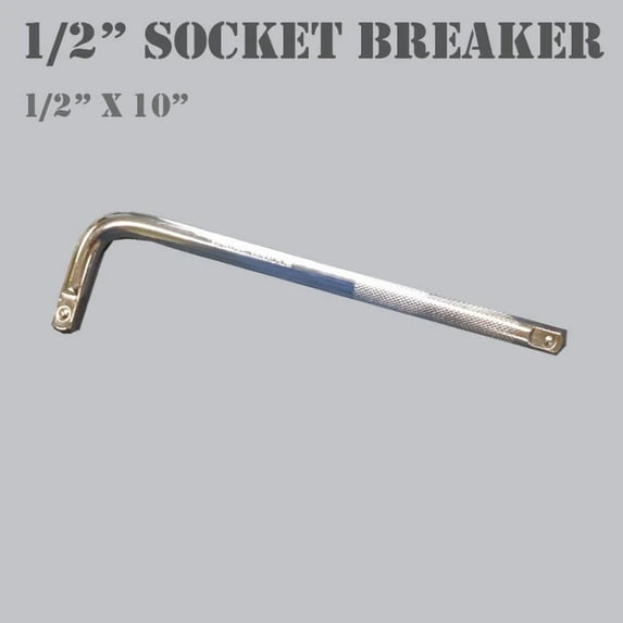 1/2 X 10 L Sharp Socket Breaker Bar Wrench 1/2 In Drive Ratchets 90 ...