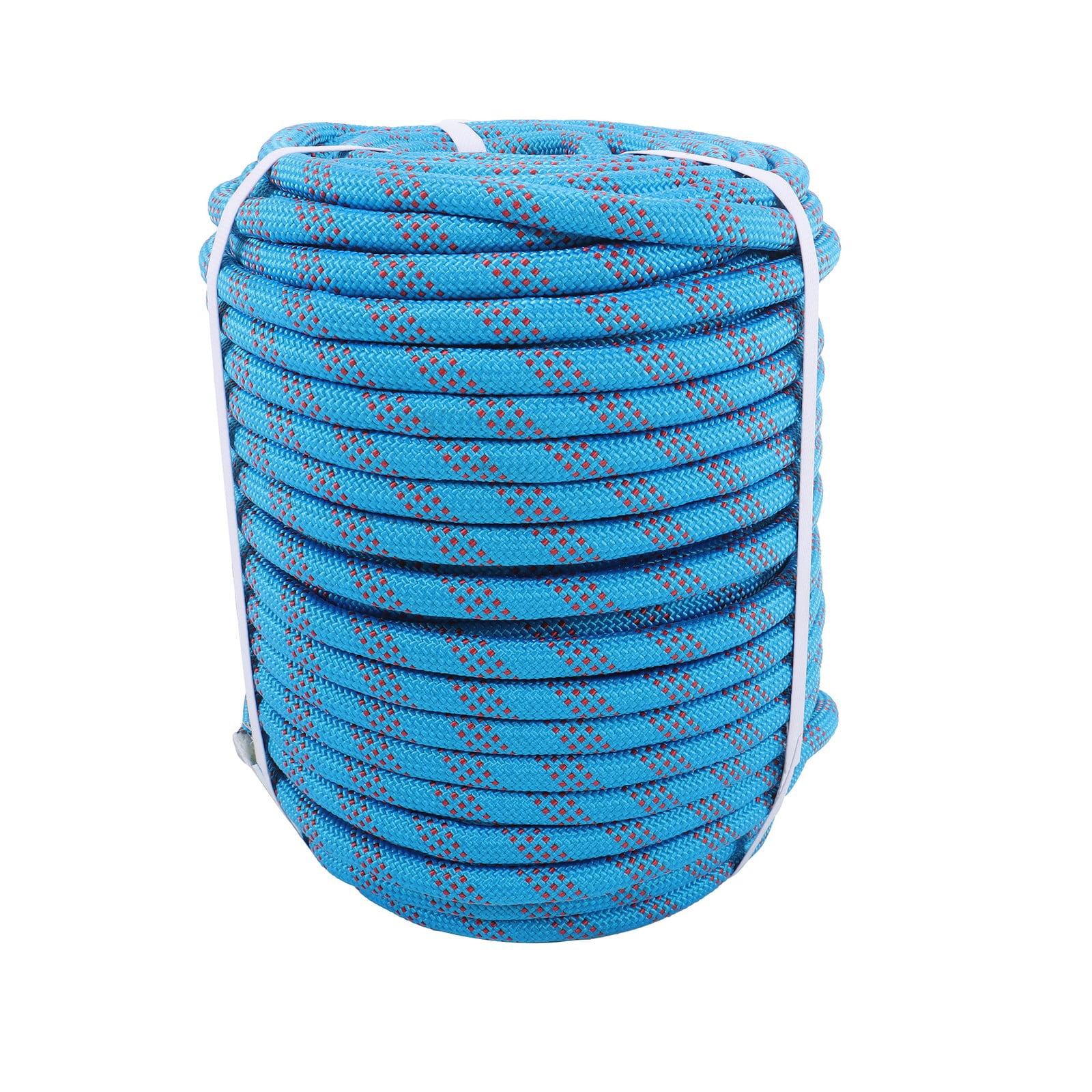 1/2" X 200' Blue & Red 48 Strand Braided Polyester Rope Arborist ...
