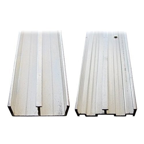 1/2" X 6' Aluminum Sliding Door Track (6') - Walmart.com