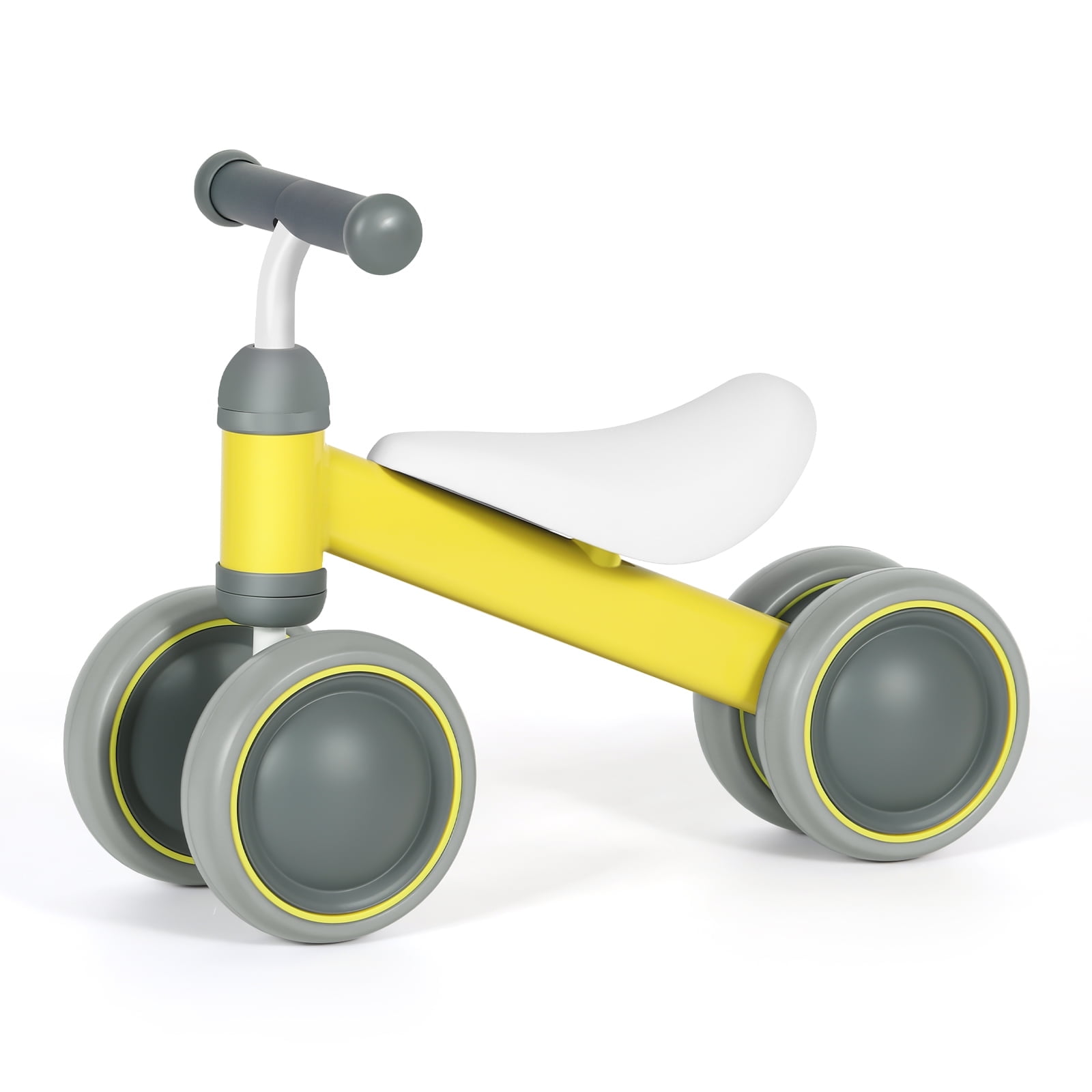 1-2 Year Old Baby Four-Wheel Balance Bike | Anti-Tipping Design Toddler ...