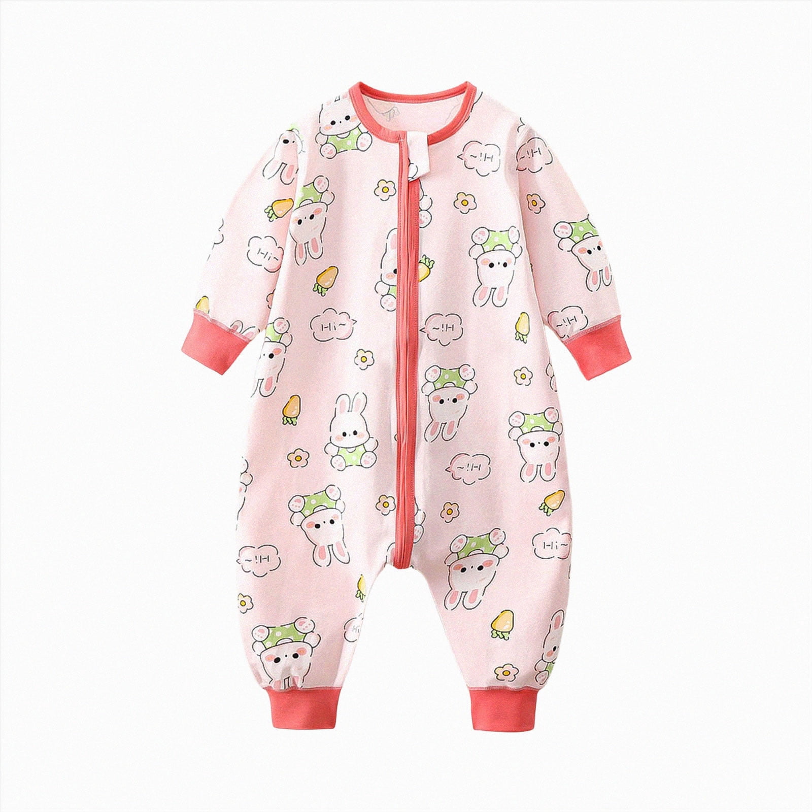 1-2 Years Infant One-Piece Romper Cotton Sleep Sack For All Season ...