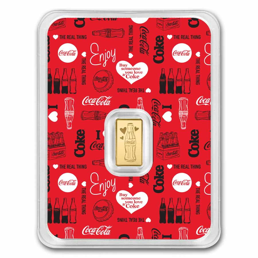 1/2 gram Gold Bar in TEP - Love & Coca-Cola® - Walmart.com