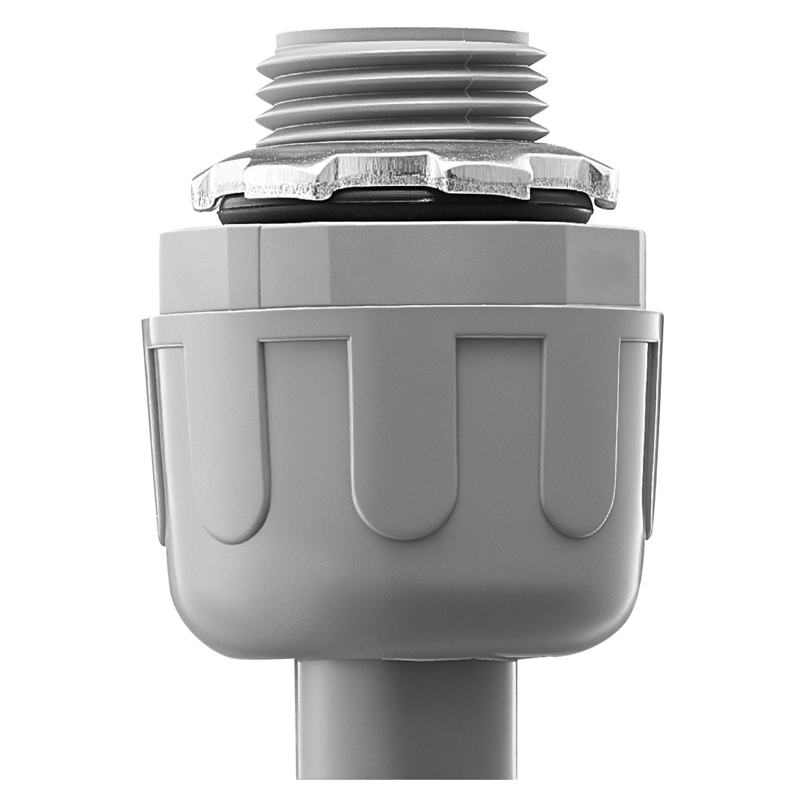 1/2 in 100 pcs Liquid Tight Connector Non-Metallic Conduit Fitting ...