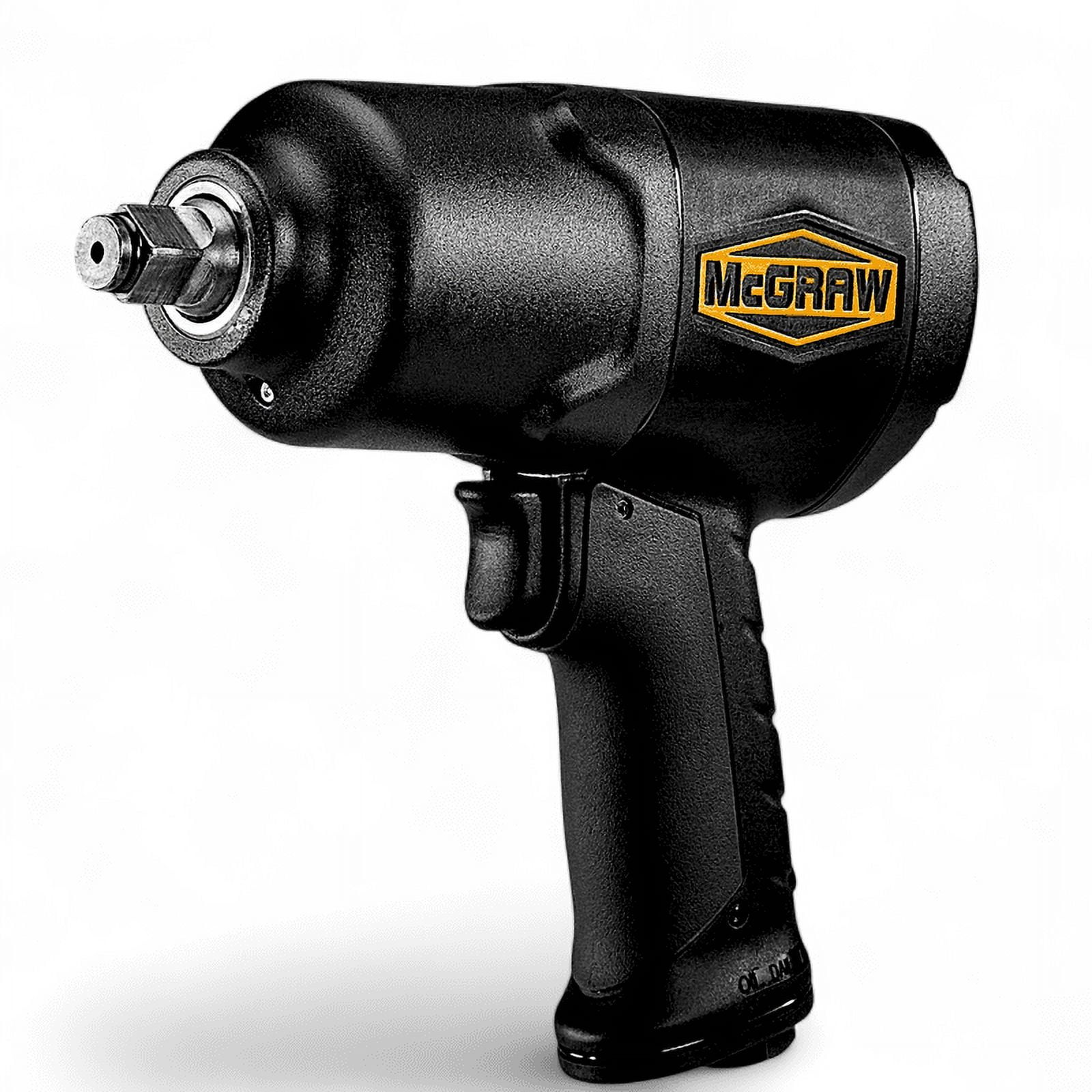1/2 in. Composite 90 PSI Air Impact Wrench 8500 RPM Speed with Comfort ...