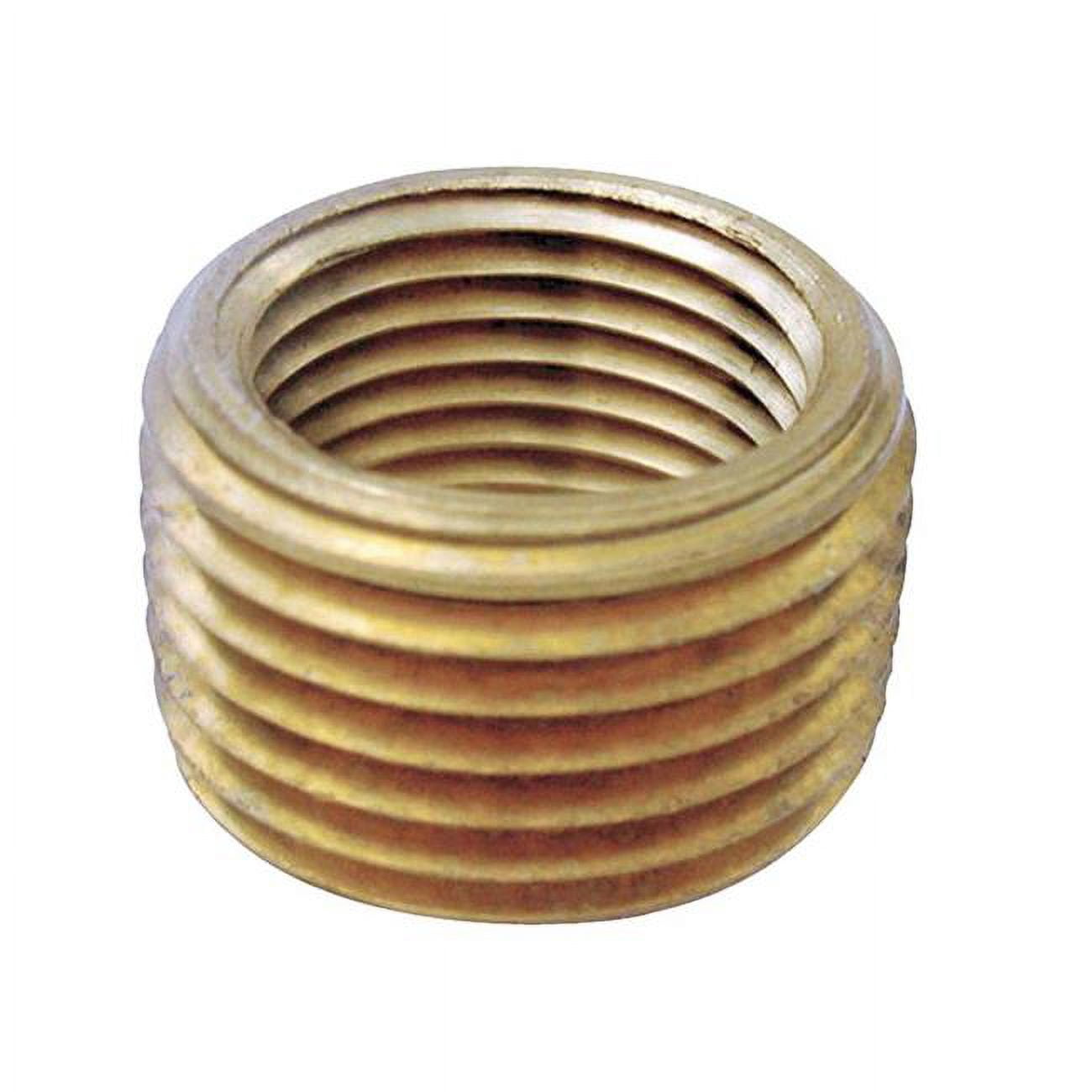 1/2 in. MPT X 3/8 in. D FPT Brass Pipe Face Bushing - Walmart.com