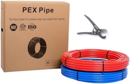 1/2-inch 150 ft Pex-b Pipe, NSF Certified For Potable Water, Hot/Cold ...