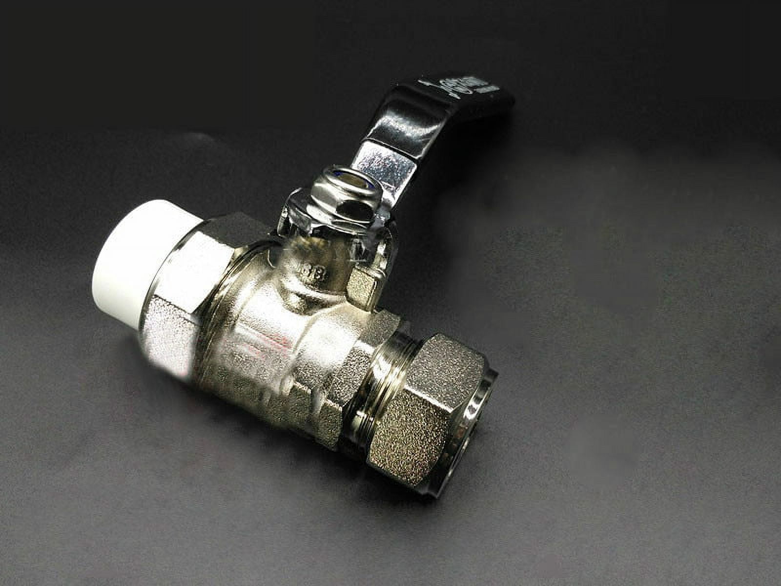 1/2 inch 3/4 inch 1 inch PPR valve Copper Double ball valves Hot-melt ...