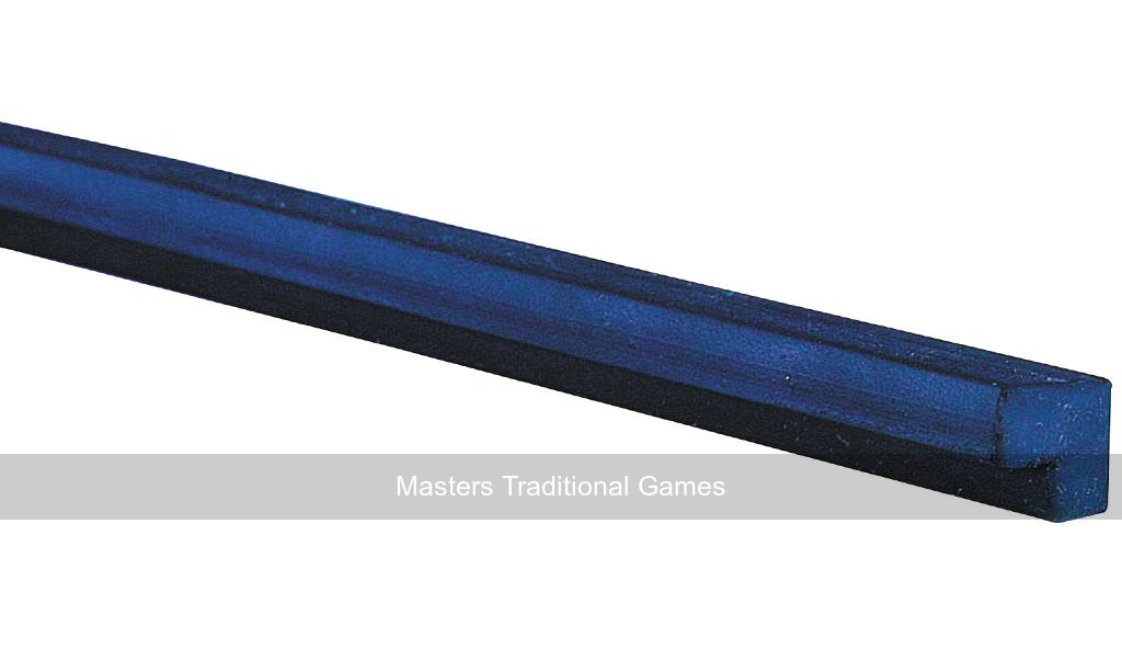 1/2 inch L-shape Billiard cushion rubber (Set of 6 x 42 inch lengths ...