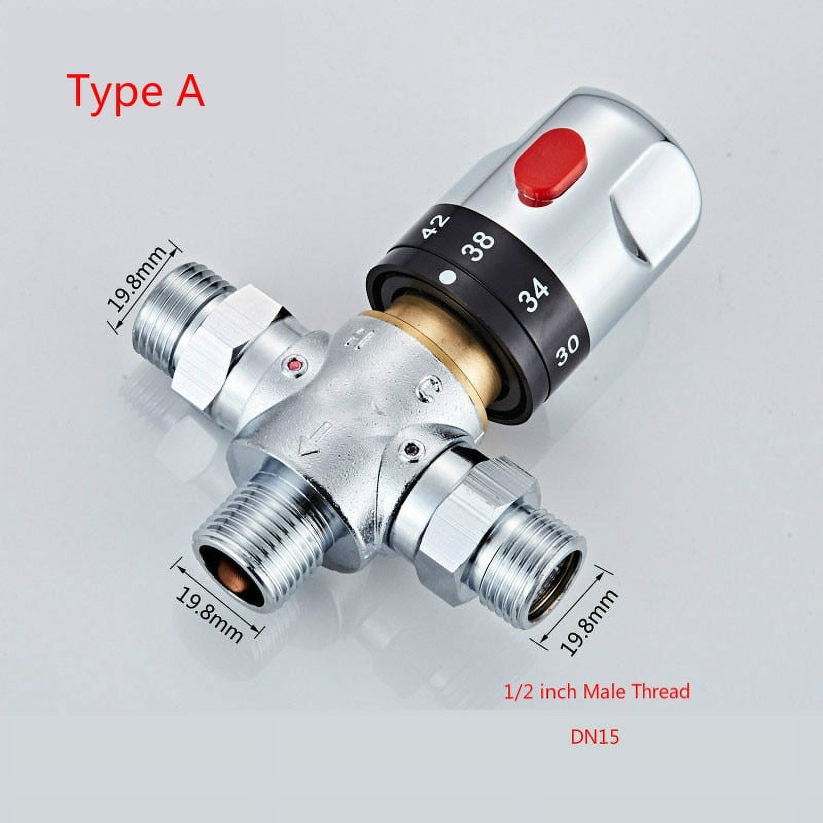 12 Inch Temperature Thermostatic Mixing Valve For Solar Water Heater 1466