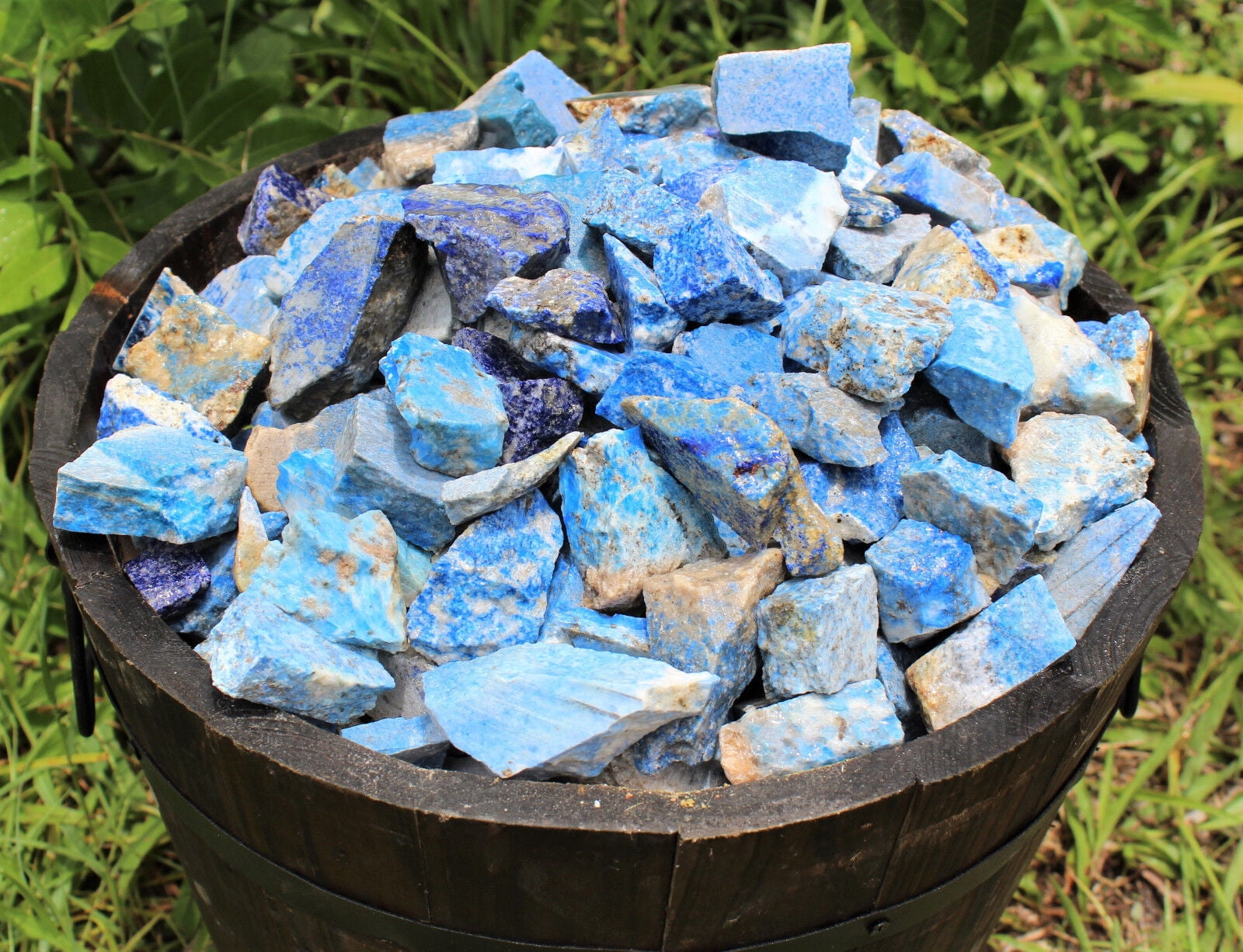1/2 lb Bulk Lot Natural Rough Lapis (Raw Crystal Gemstone Specimen ...