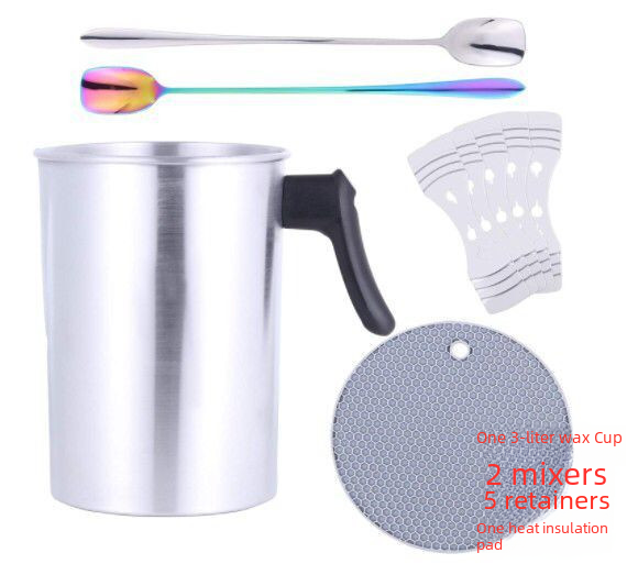 1.2 litres Wax cup/3 litres Wax melting cup set Wax melting cup DIY ...