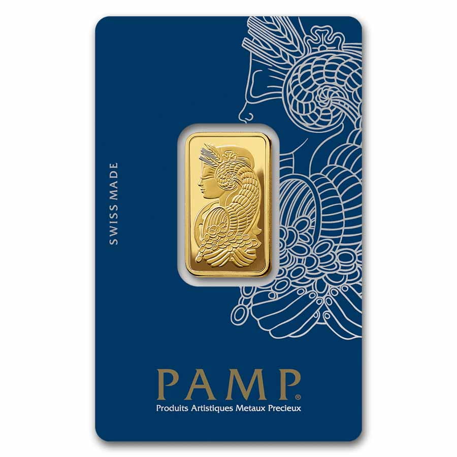 PAMP 1/2 oz Lady Fortuna Gold Bullion Bar - Veriscan® Certified (In ...