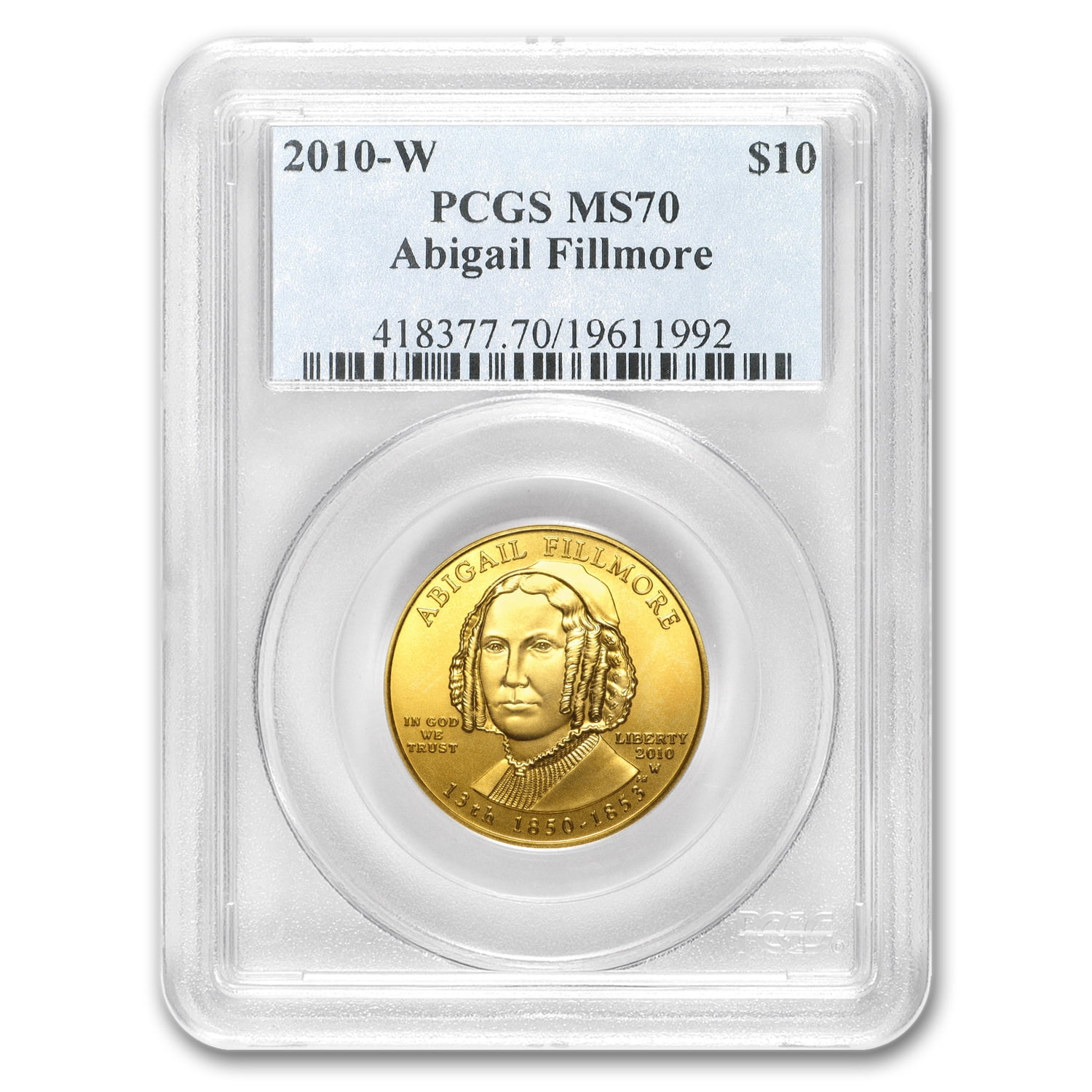 PCGS MS-70 1/2 oz Gold First Spouse Coins (Random Year, Proof Quality ...