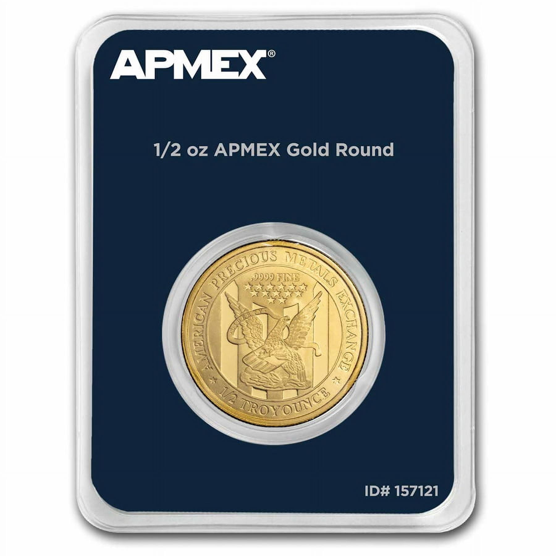 APMEX 1/2 oz Gold Bullion Round in TEP Package - Walmart.com