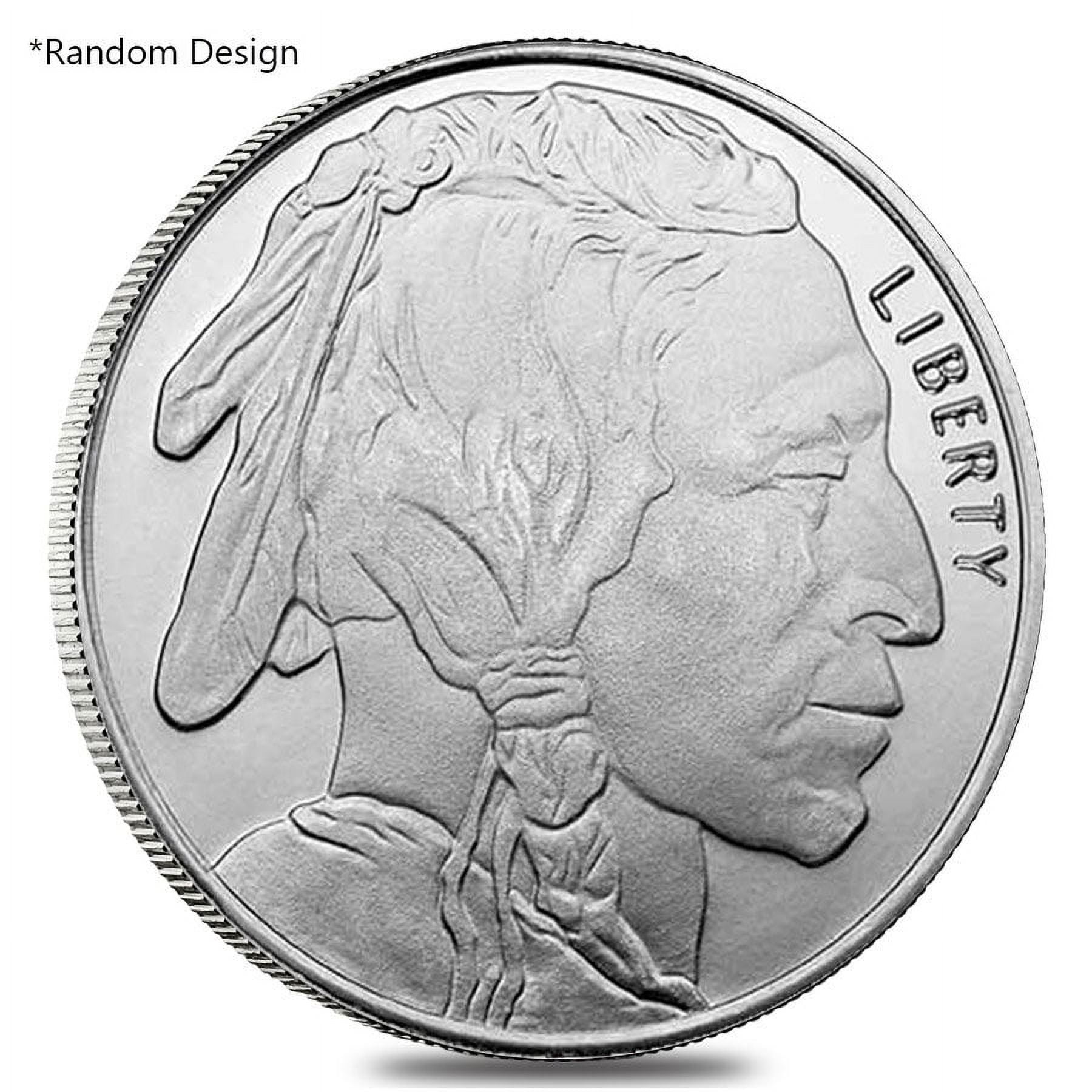 1/2 oz Silver Generic Rounds .999 Fine - Walmart.com