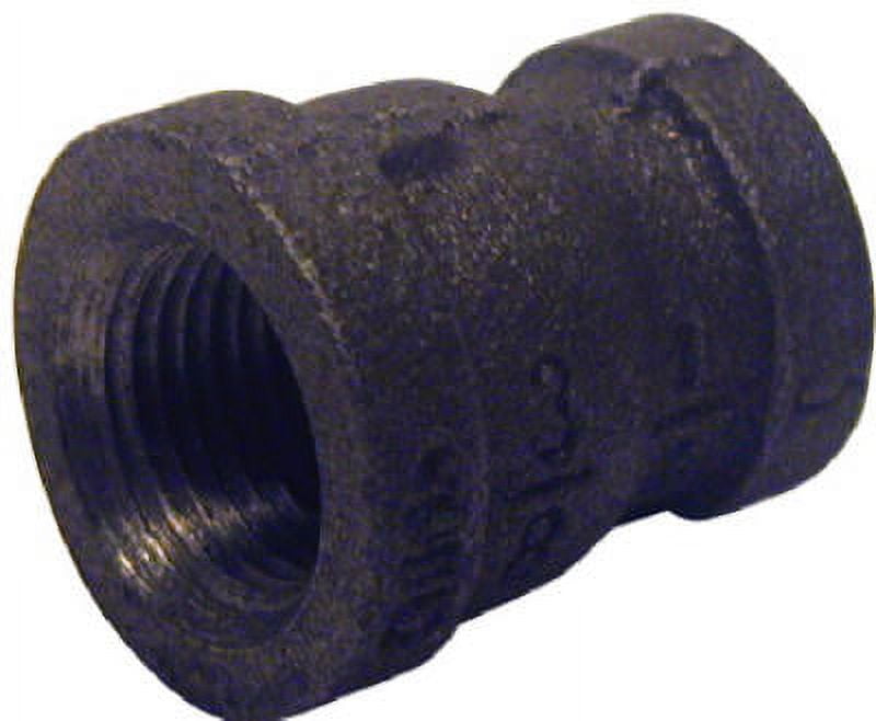 1/2" x 1/8", Black Coupling., Each - Walmart.com