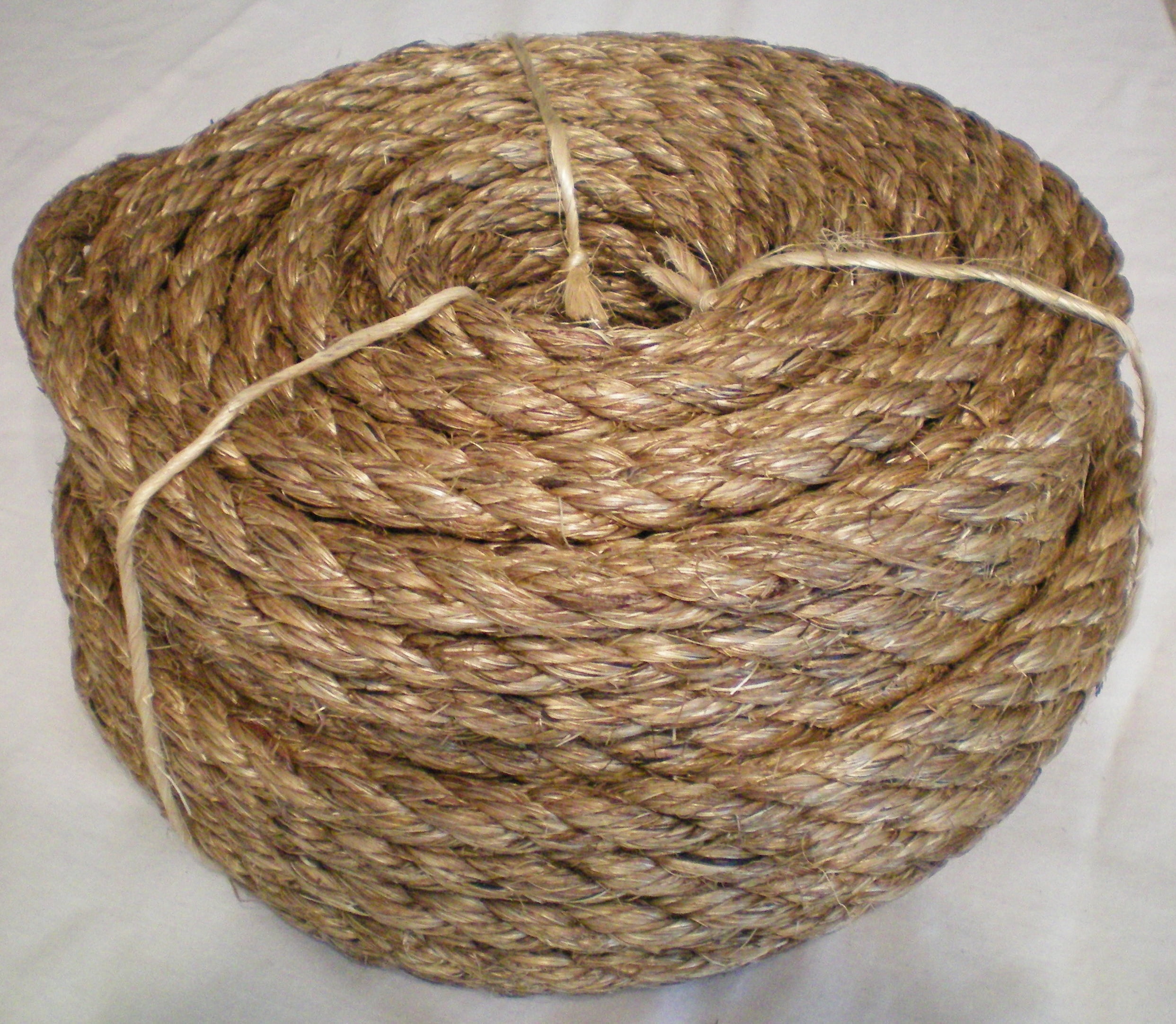 1/2” x 100’ Coil of Treated Manila Rope - Walmart.com